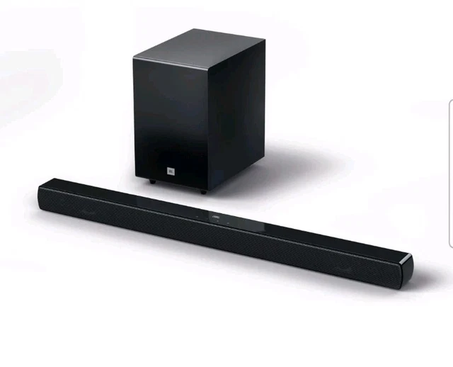 JBL CINEMA SB170 2.1 Soundbar 220W Max Output - Subwoofer - Remote ...