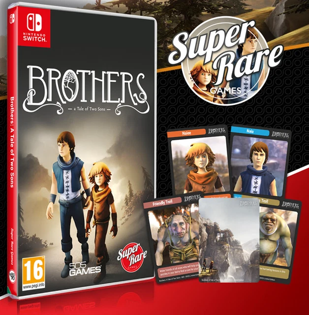 BROTHERS A TALE of Two Sons Nintendo Switch Super Rare Games #48 SRG ...