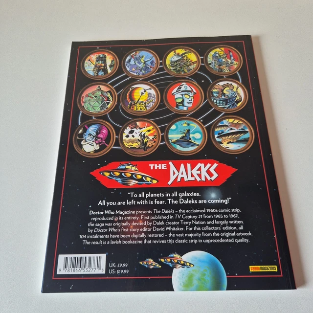 DOCTOR WHO MAGAZINE The Daleks Chronicles Panini Bookazine OOP Comic ...