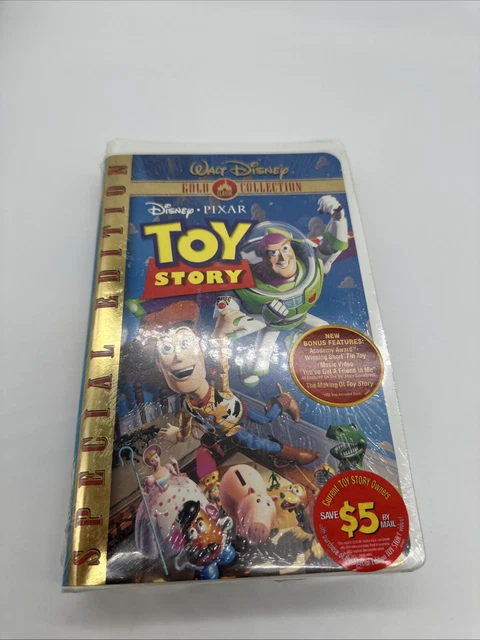 TOY STORY ~ Disney Pixar (VHS, 2000, Special Edition Gold Collection ...