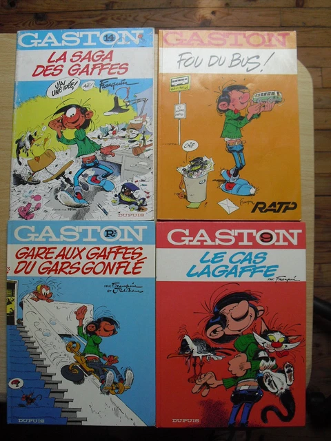 GASTON LAGAFFE ALBUMS bd cartonnés et brochés EUR 30,00 - PicClick FR
