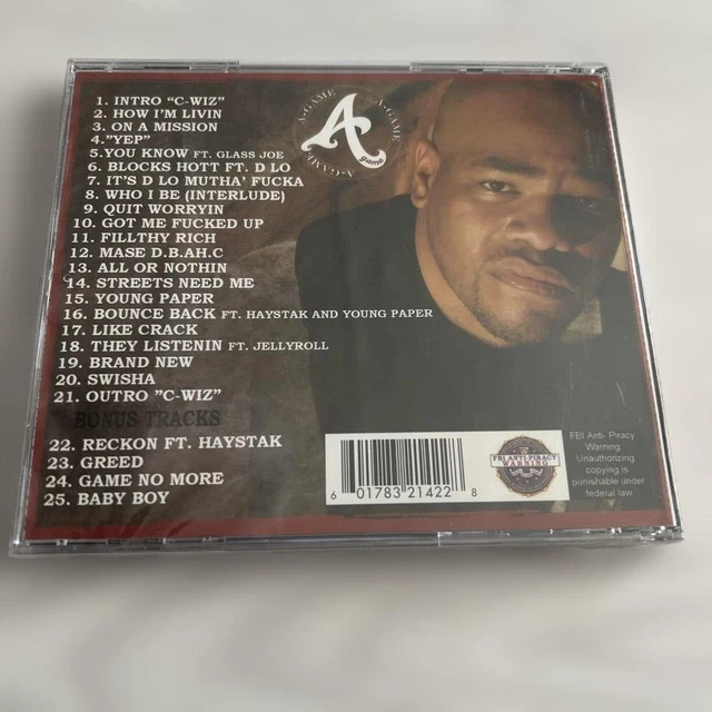 ALBUM HIP-HOP CRACK G-Rap Mase D.B.A.H.C 25 titres explicites utilisés ...