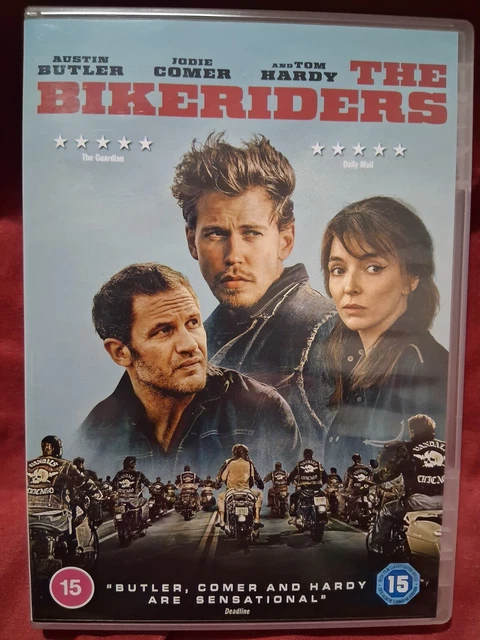 THE BIKERIDERS AUSTIN Butler Tom Hardy 2024 Dvd £7.90 - PicClick UK