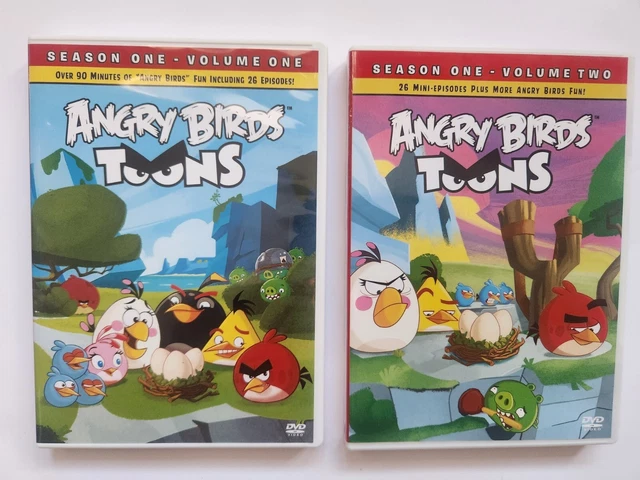 ANGRY BIRDS TOONS Season One- Volumes One And Two £9.55 - PicClick UK