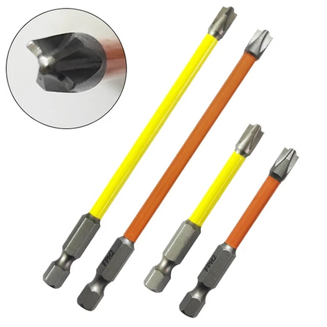 BIT DE TOURNEVIS magnétique anti rouille pour électricien FPH2 65 mm ...