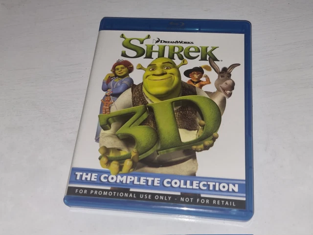 SHREK: THE COMPLETE Collection (Shrek, Shrek 2, Shrek The Third) 3D Blu ...