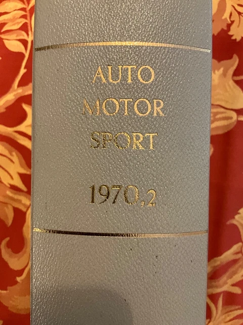 AMS AUTO MOTOR Und Sport 1970 2. Halbjahr * Komplett Gebunden ! EUR 25 ...