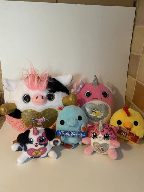 ZURU RAINBOCORNS & Shackles Plush Soft Toy Bundle Mentos Pringles £12. ...