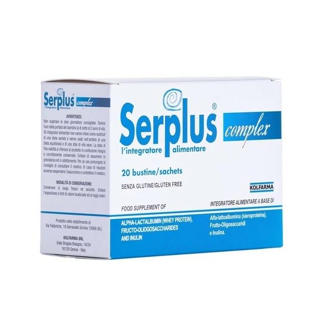 KOLFARMA SERPLUS COMPLEX 20 Bustine - Integratore Per le funzioni cognitive EUR 27,56 - PicClick IT
