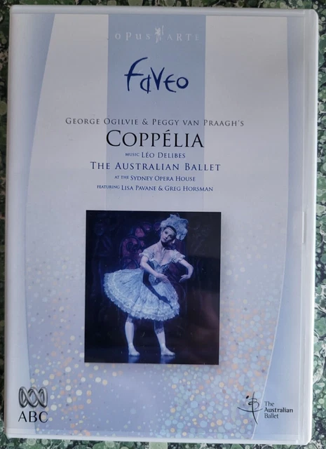 COPPELIA, THE AUSTRALIAN Ballet, Sydney Opera House DVD, Faveo £8.99 ...