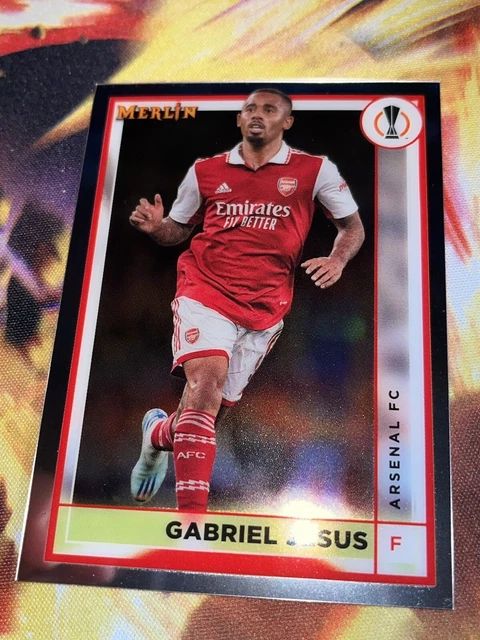 CARTE DE FOOT Topps Merlin Gabriel Jesus Arsenal Fc EUR 2,99 - PicClick FR