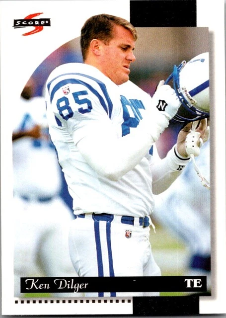 KEN DILGER 1996 Score #131 Colts d'Indianapolis EUR 1,94 - PicClick FR
