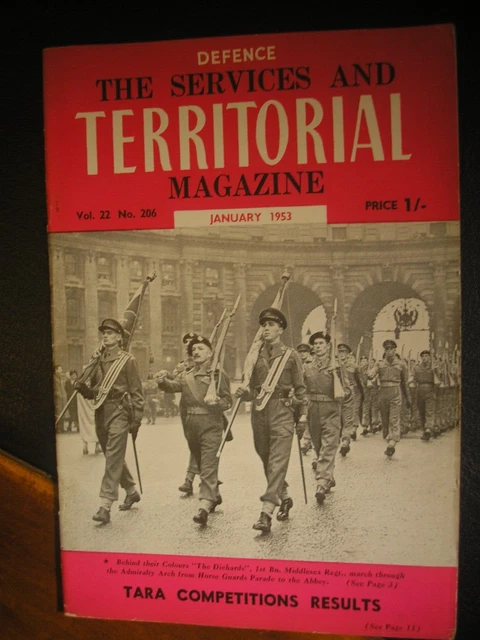 BRITISH ARMY COLD War TA Journal 1953 Military History Airborne £8.00 ...