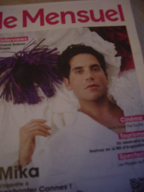 MAGAZINE REVUE LE Mensuel Jan.2025 couv. MIKA photo exclusive infos ...