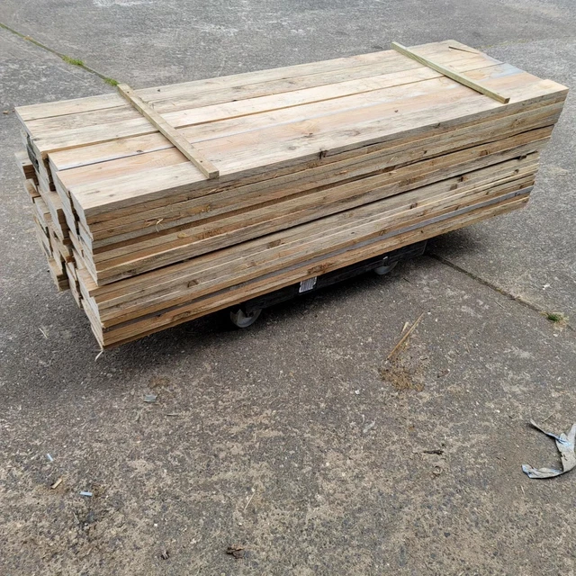 NEW SAWN TIMBER Wood - Wall Cladding Planks Boards £1.20 - PicClick UK