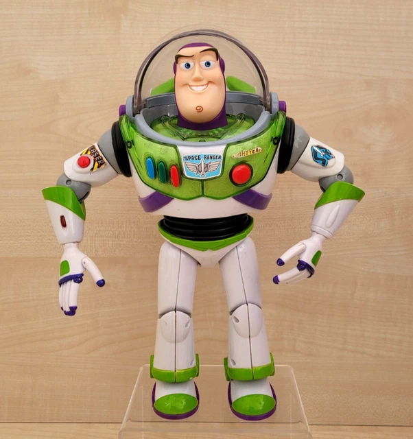TOY STORY BUZZ Lightyear Power Up Talking Action Figure Thinkway Toys £ ...