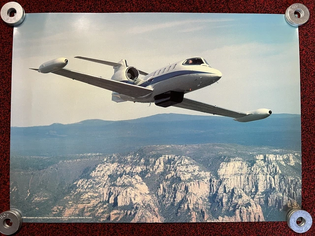 LEARJET 36A SIDE Looking Airborne Radar System SLAR Sedona Arizona ...