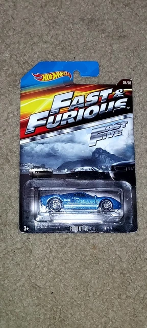 HOT WHEELS FAST & Furious Fast Five Ford GT-40 #8/8 Z23 EUR 5,06 ...