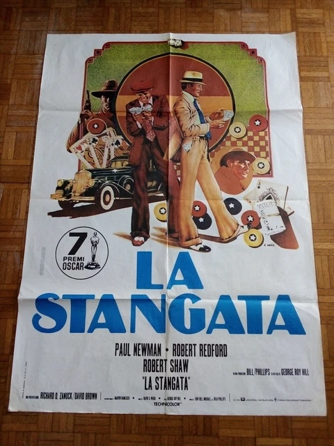 LA STANGATA (THE sting) - Paul Newman Manifesto originale (1973) Cm ...