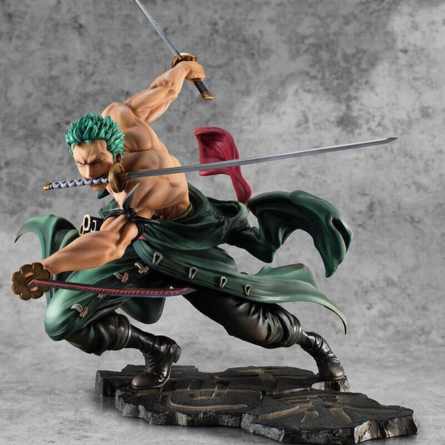 ONE PIECE RORONOA Zoro PVC Anime Action Figure Toy Model Statue ...