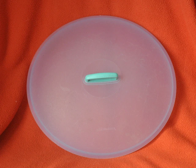 TUPPERWARE COUVERCLE SEUL pour saladier bleu - diam interieur19,5cm EUR ...