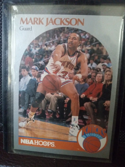1990 CARTE INFÂME NBA Hoops Mark Jackson No.205 (Mendez Brothers) EUR ...