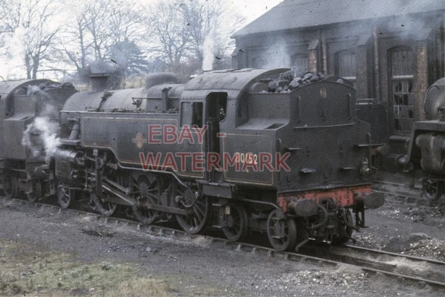 PHOTO BR Standard Class 4 Tank Loco 80152 At Basingstoke 1963 £1.85 ...