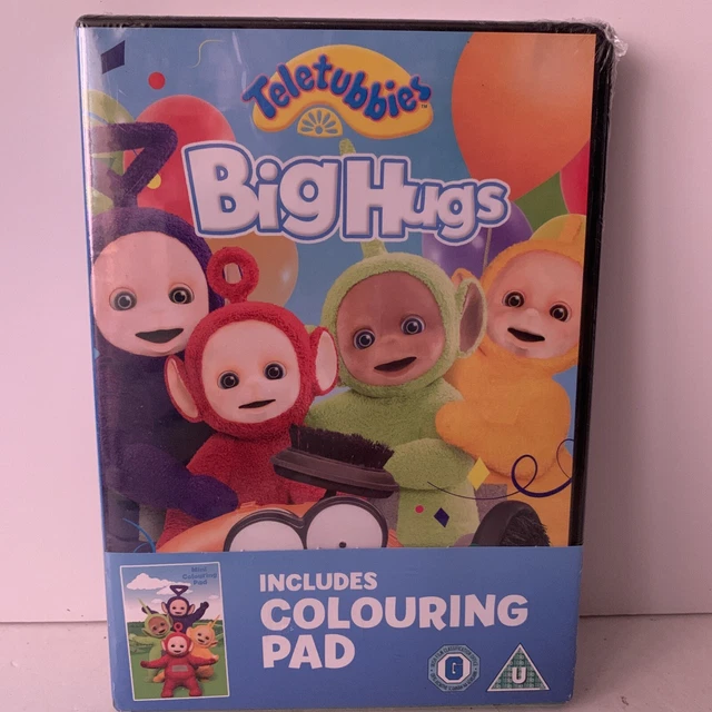 TELETUBBIES - BIG Hugs, (with Colouring Pad) [DVD] *New & Factory ...