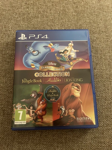DISNEY CLASSICS ALADDIN, The Lion King & The Jungle Book - New PS4 Game ...