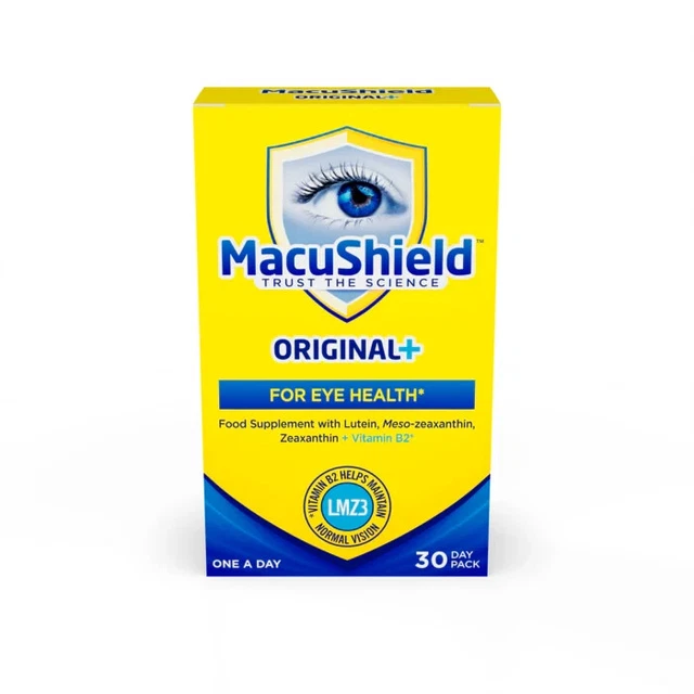 MACUSHIELD ORIGINAL PLUS For Eye Health 30 Capsules - 30 Days Pack £22. ...