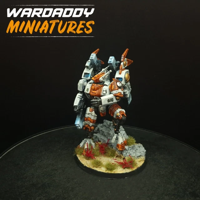 PRO PAINTED WARHAMMER 40k tau empire commander Warhammer 40,000 games ...