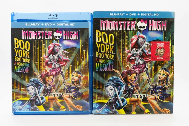 MONSTER HIGH BOO York, Boo York Blu-ray & DVD With Bonus Special Ever ...