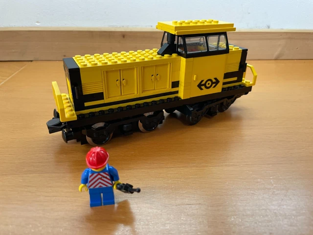 LEGO 9V EISENBAHN 4564 Güterzug Lokomotive komplett top Zustand EUR 1 ...