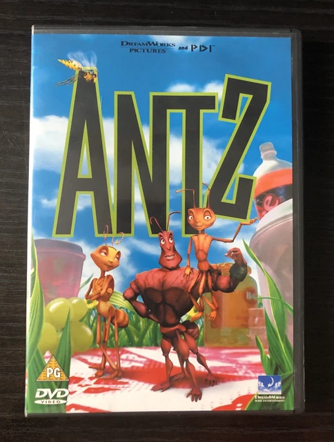 £0.99 BUY IT now | Antz DVD PG Dreamworks 80 mins 1998 English Bonus ...
