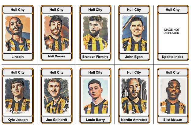 24/25 FOOTBALL - HULL CITY UPDATES 2025 - Trading Cards by Shirt & Club ...