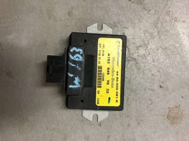 MERCEDES-BENZ W163 ML 270 CDI TRANSFER GEARBOX CONTROL MODULE ...