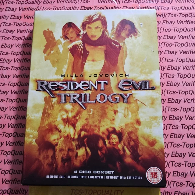 RESIDENT EVIL TRILOGY: Apocalypse, Extinction (3-Disc Box Set) Sony UK ...
