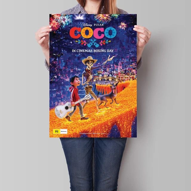 COCO DISNEY PIXAR Movie Poster Film A4 A3 Art Print Cinema #4 £6.34 ...