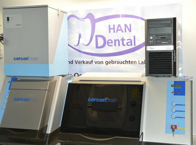 DEGUSSA MILLING MACHINE complete Cercon brain Cercon heat Cercon clean ...