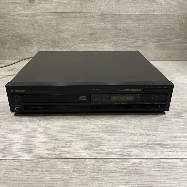 VINTAGE PIONEER PD-X520 CD Compact Disc Player Black Hi-Fi Separate ...