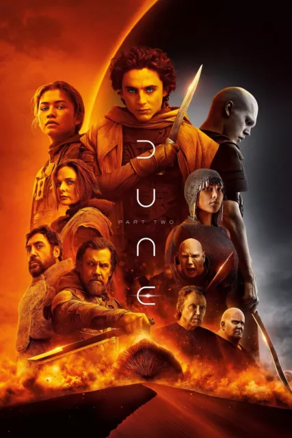 DUNE PART TWO Parte Due Film 2024 Poster Locandina 45X32Cm Cinema EUR ... DUNE PART TWO Parte Due Film 2024 Poster Locandina 45X32Cm Cinema EUR ...