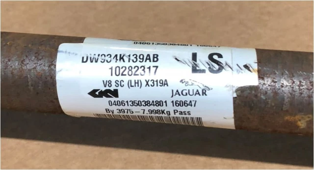 JAGUAR XF HALF Shaft Axle Left Rear C2D42132 DW934K139A £375.00 ...