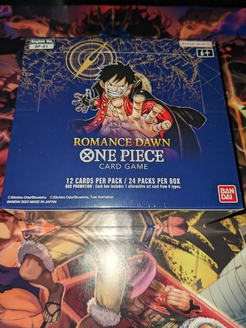ONE PIECE CARD Game OP-01 Romance Dawn Sealed Booster Box English EUR 201,36 - PicClick FR