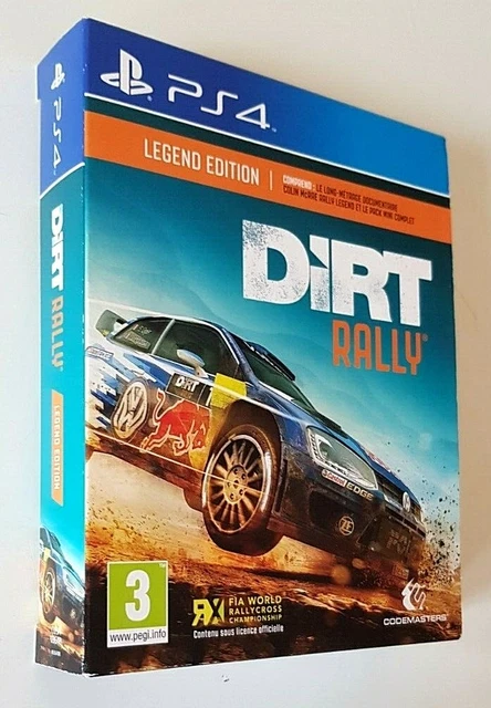 COFFRET DIRT RALLY Edition Legend + Blu Ray Colin Mcrae - PlayStation 4 PS4 EUR 24,90 - PicClick FR