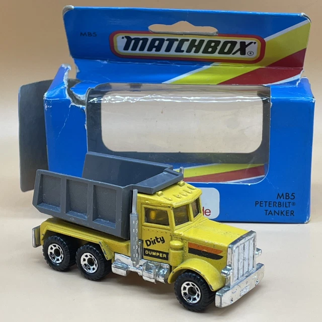 MATCHBOX PETERBILT TANKER Truck 1981 Shell MATCHBOX Petrol SHELL ...