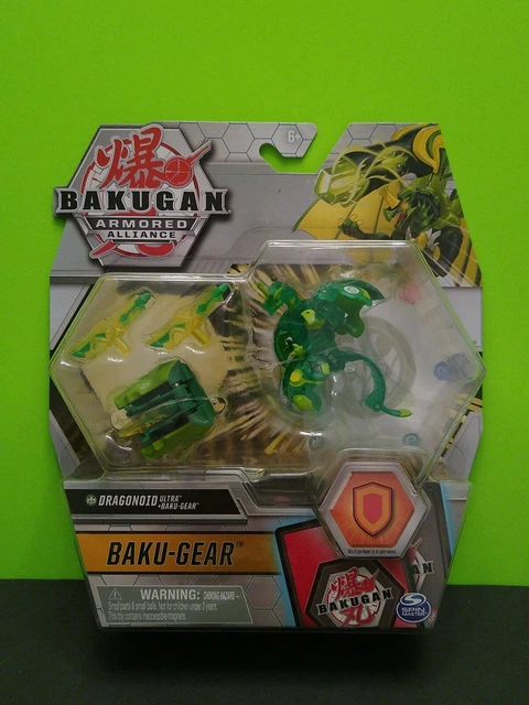 BAKUGAN ARMORED ALLIANCE VENTUS DRAGONOID ULTRA Baku-Gear Drago Verde ...