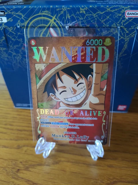 MONKEY.D.LUFFY WANTED ST01-012 SP Super Rare Pillars of Strength One Piece EUR 64,00 - PicClick FR