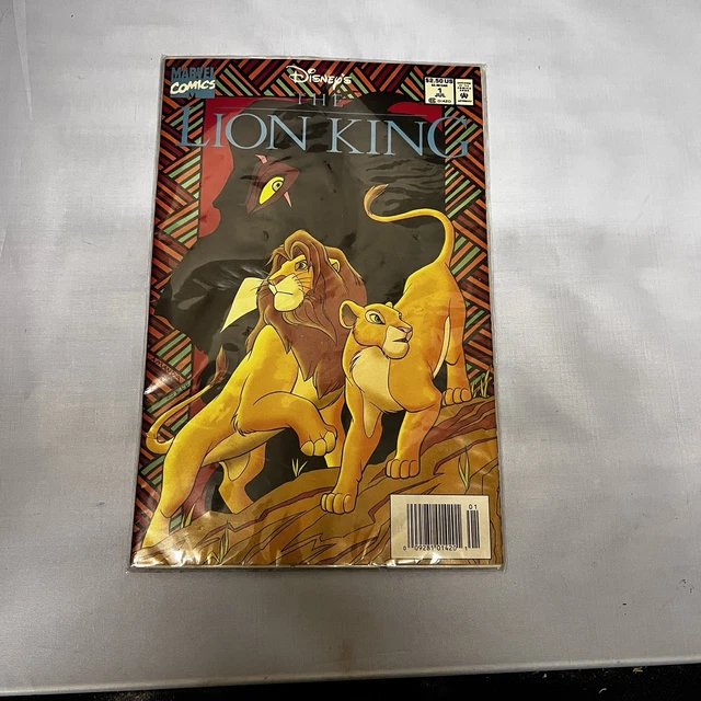 THE LION KING #1 Disney Movie Adaptation (1994 Marvel Comics) Newsstand Variant £7.37 - PicClick UK
