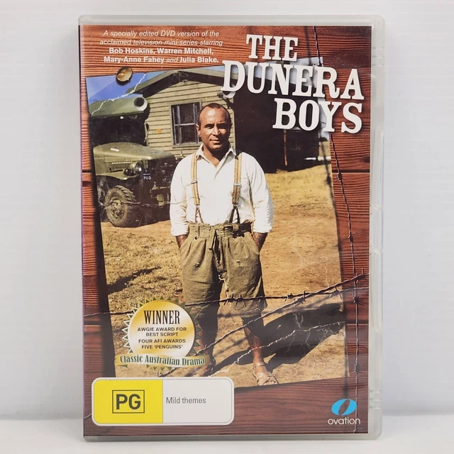 THE DUNERA BOYS DVD Mini Series Bob Hoskins Warren Mitchell Drama War ...