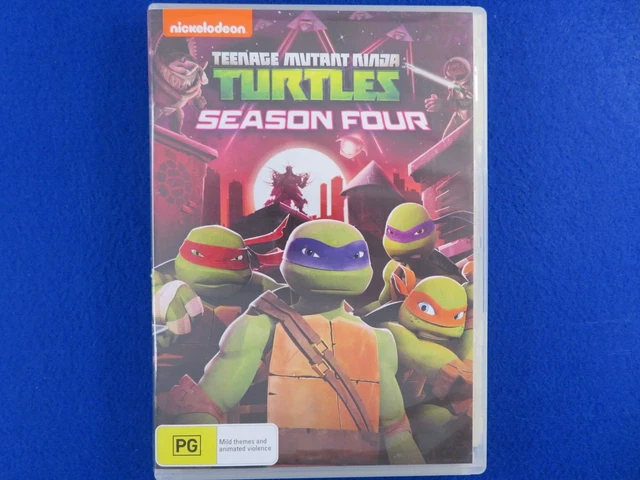 TEENAGE MUTANT NINJA Turtles Season 4 - DVD - Region 4 - Fast Postage ...